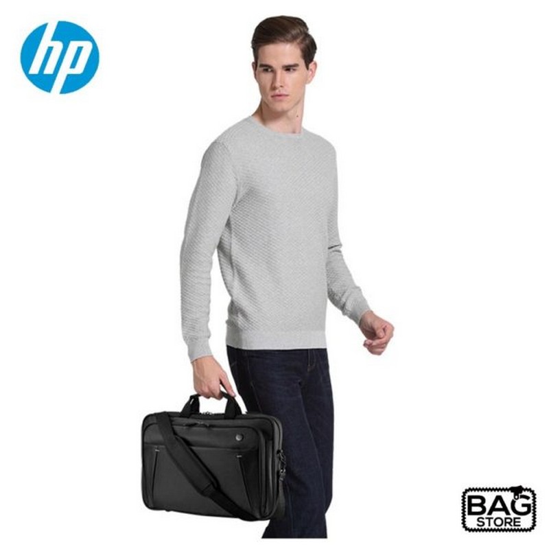 HP Laptop Bag (2SC66AA)15.6- inch Business Slim Top Load – Black – Fan Al Turath